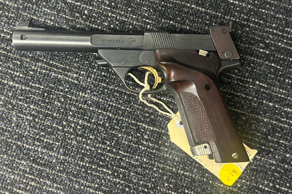 HIGHSTANDARD SUPERMATIN TROPHY 22 LR – Coffs Guns & Rural Supplies